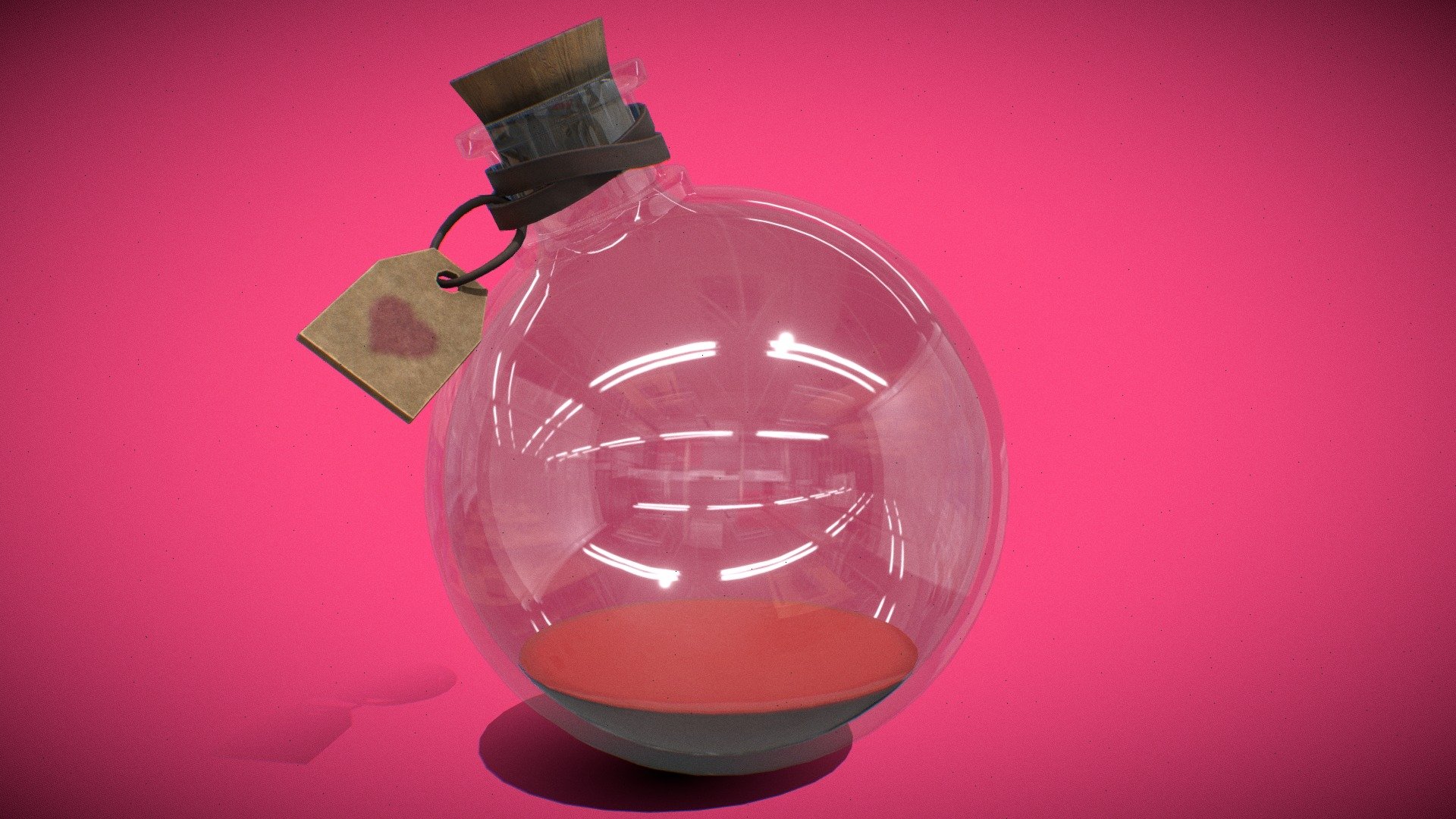 Potion Bottle - Download Free 3D model by NebulaLLC [612cabf] - Sketchfab