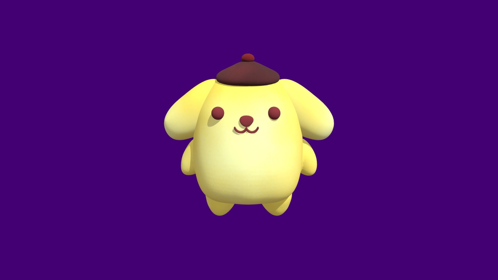 Pom Pom Purin 1 - Download Free 3D model by MarisolPerez [612cb35 ...