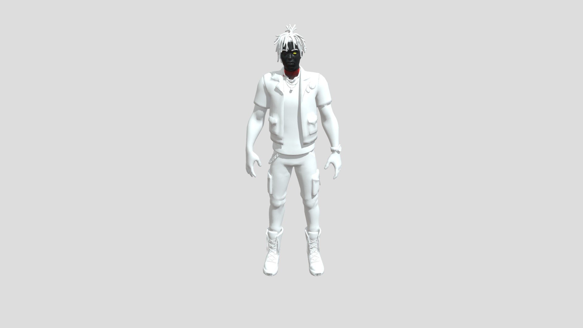 juice wrld ik rigged (no textures) - Download Free 3D model by ...