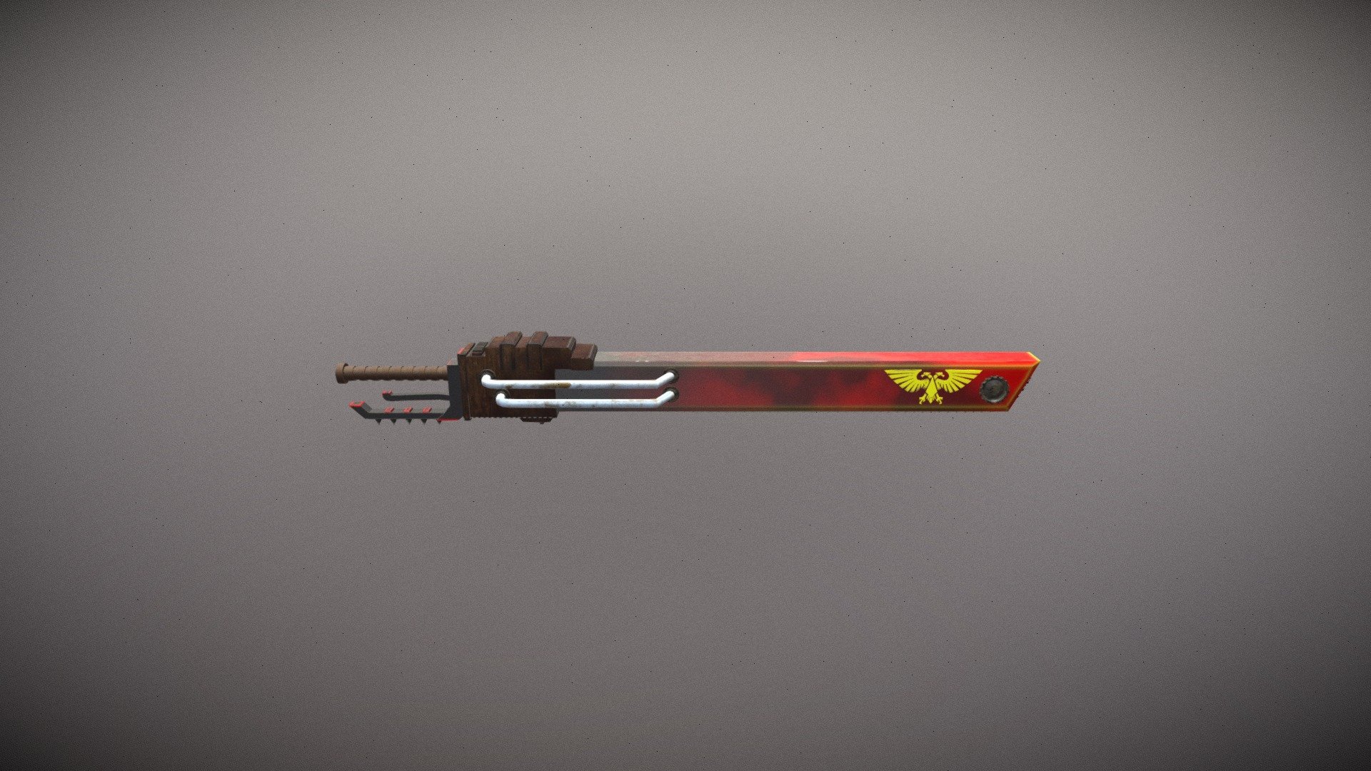 40k Chainsword - Download Free 3D model by yen25664 [612da4e] - Sketchfab