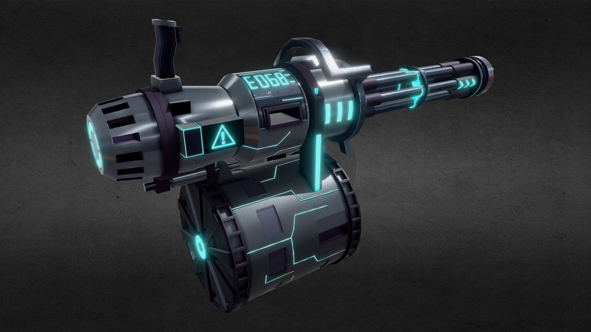 Gun - 3D model by wJing [612ee08] - Sketchfab