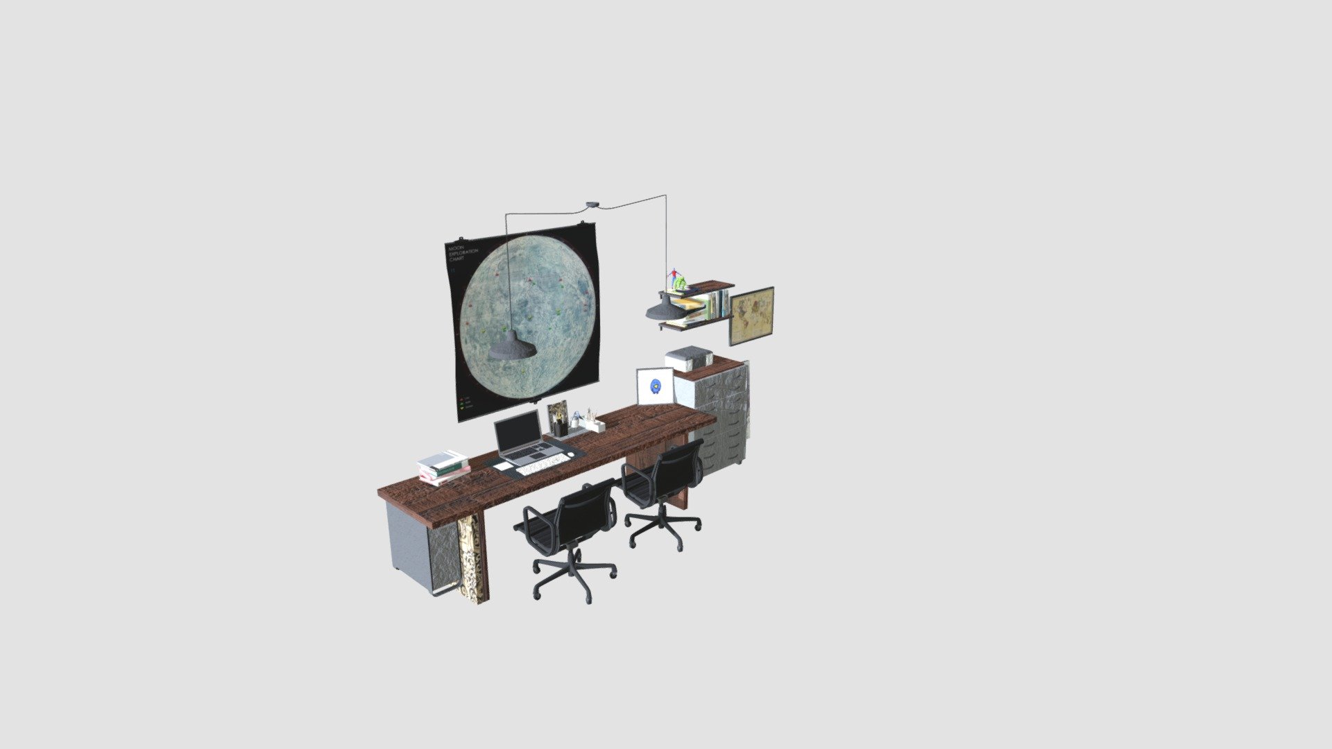 workdesk - Buy Royalty Free 3D model by Evermotion [61324da ...
