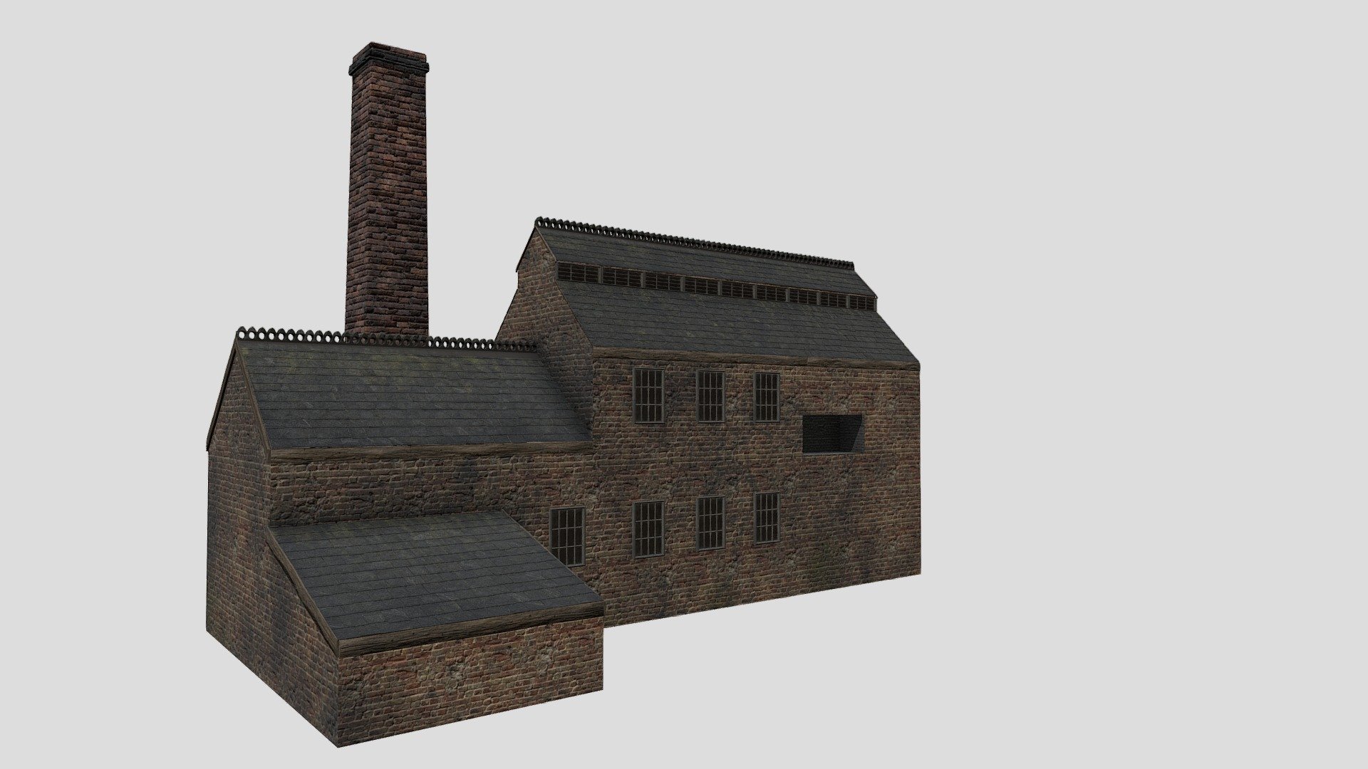 Coal Mine Winch House - Buy Royalty Free 3D model by Stoo [61326ed ...