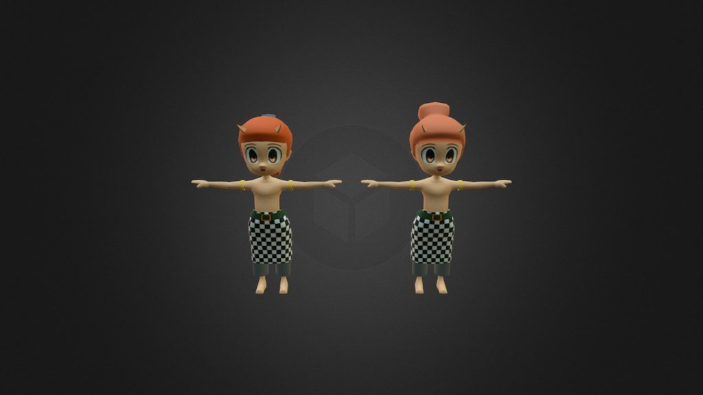 Traditional Monster Child Body - 3D model by michael_bachtiar [61328d4 ...