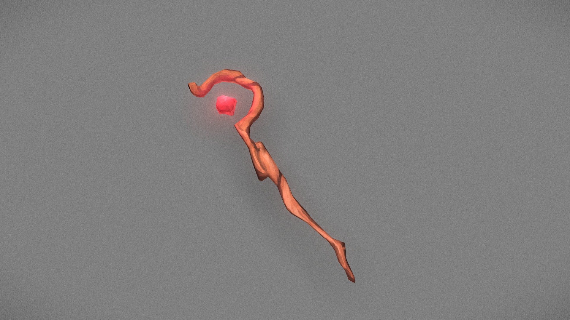 Low Poly Staff - 3D model by Axel_G [6132b9c] - Sketchfab