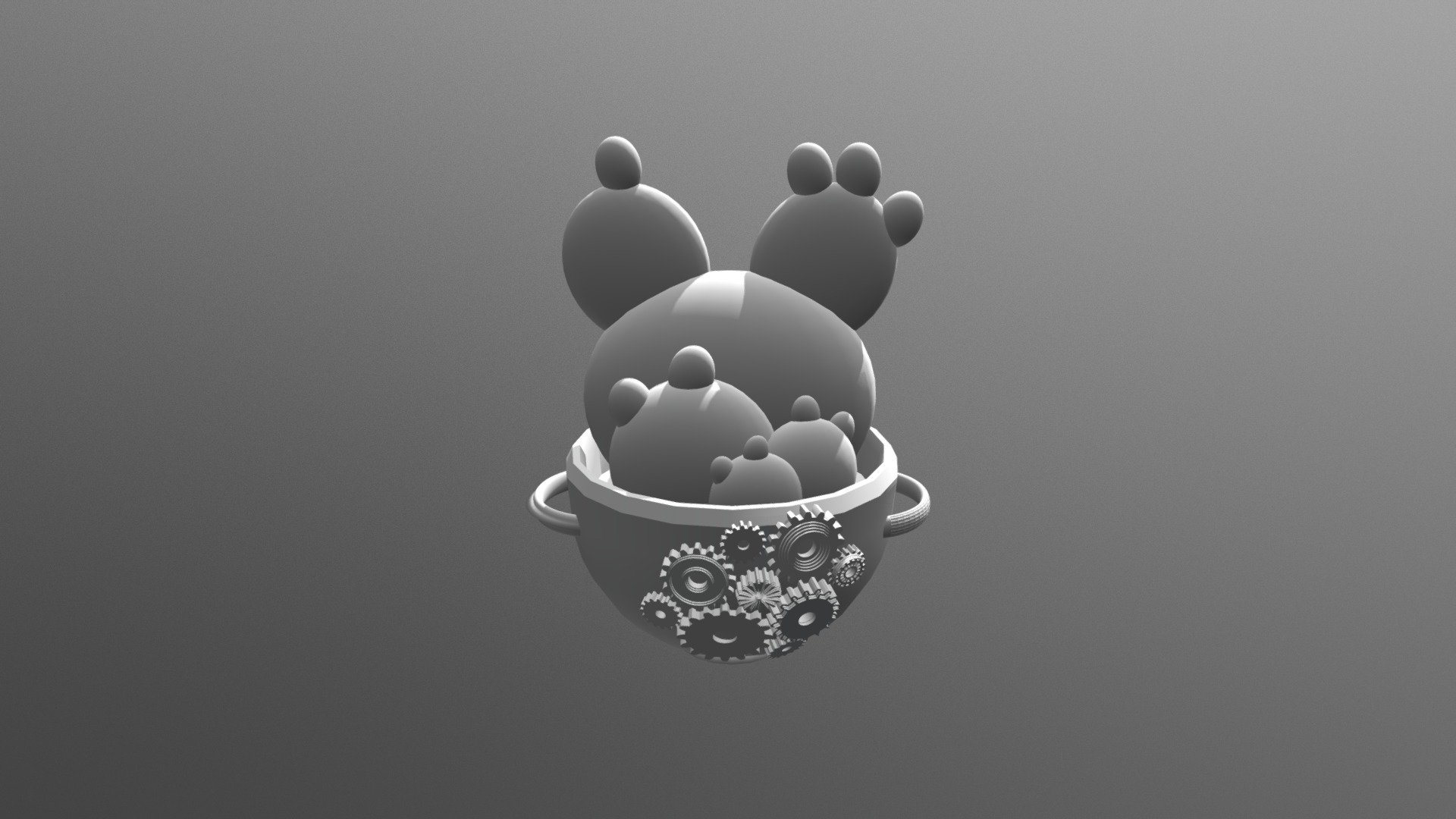 Flower Pot Challenge 3D Model By RebeccaStatton 61334dc Sketchfab