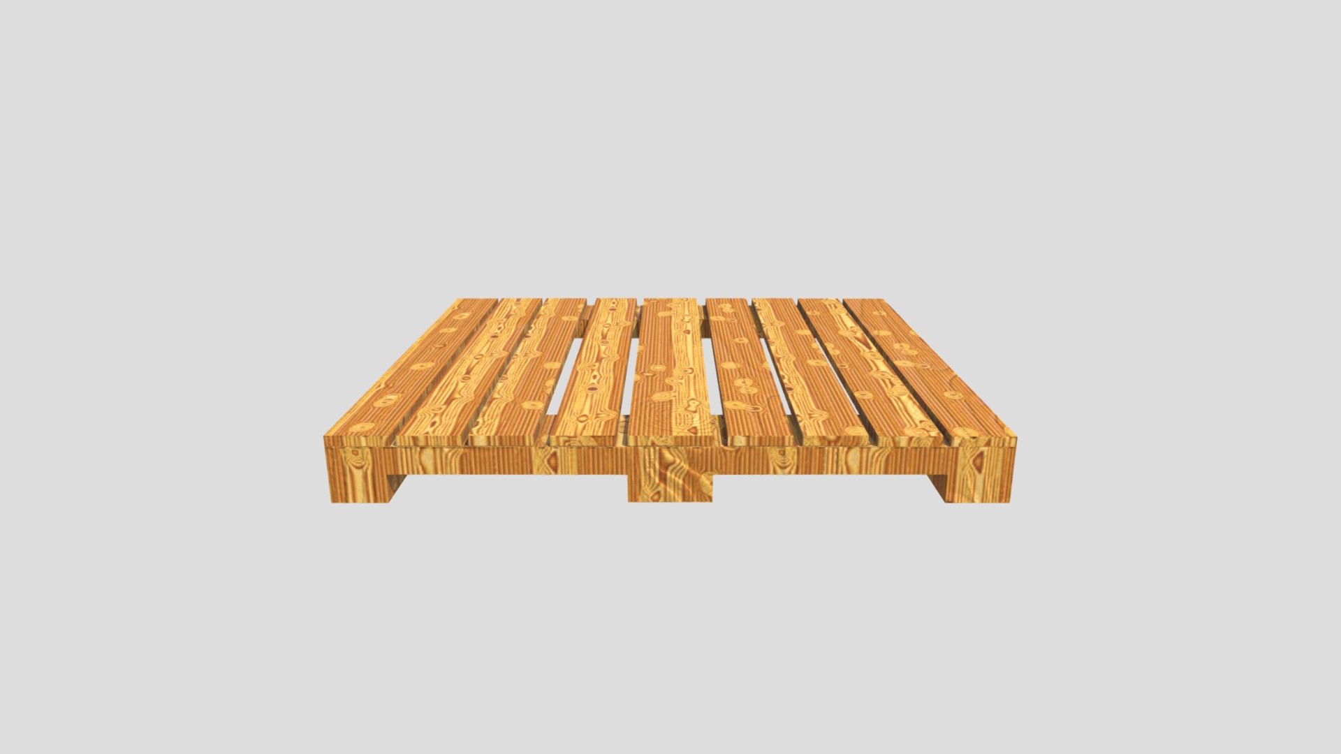 wooden Pallet - Download Free 3D model by Luke_gregory [61343d6 ...