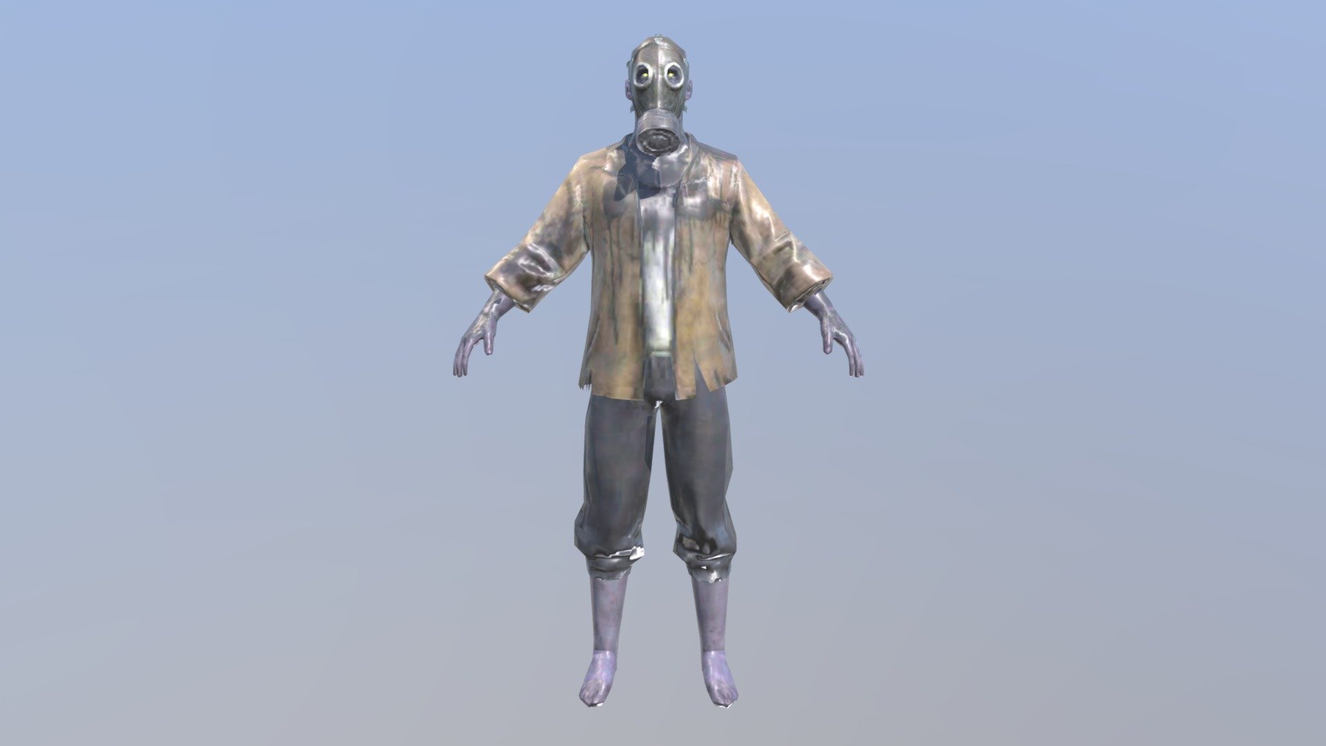 PUBGM: Plague Zombie - 3D model by halloweeks [6134744] - Sketchfab