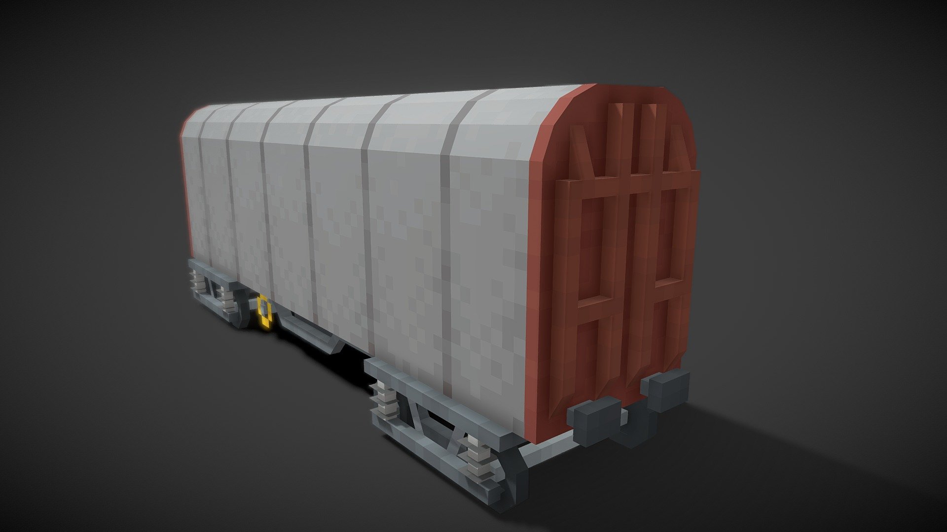 wagon - 3D model by ultimatech [613482f] - Sketchfab