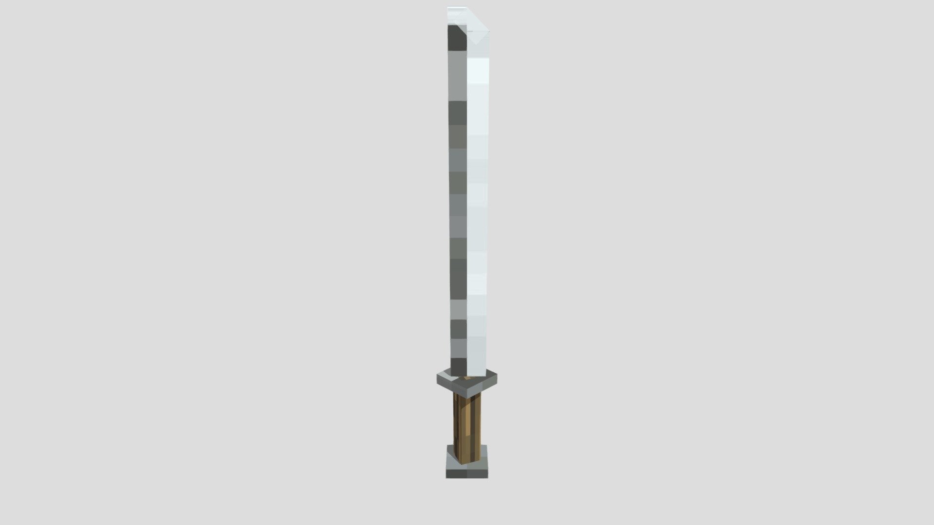 [Minecraft] Sword - Download Free 3D model by BasicModel [613643c ...