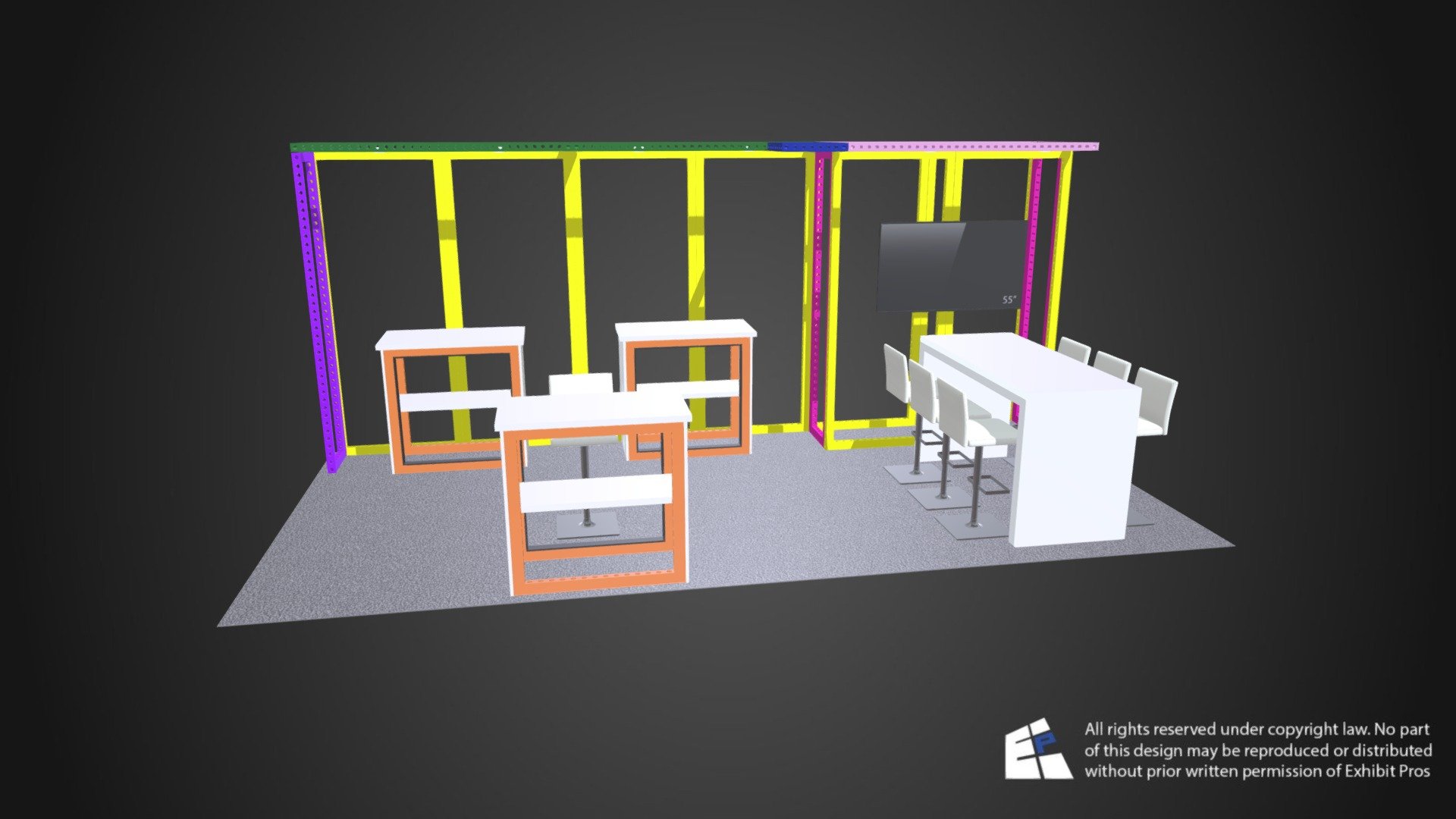 BioRev 10x20 IBS 2026 Frame - copy - 3D model by EP (@ExhibitP ...