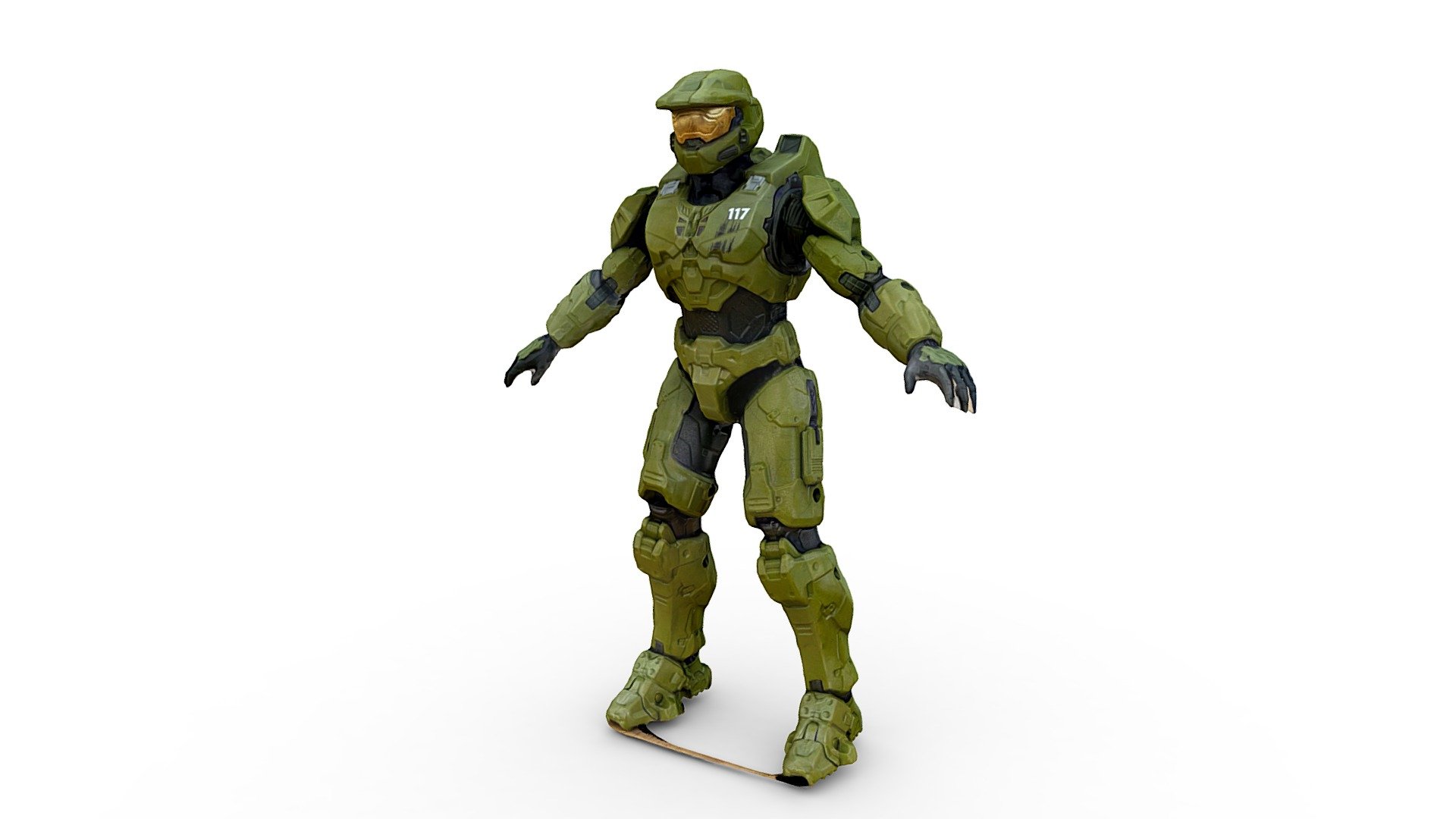 Halo Action Figure - Master Chief - 3D model by makeitmovemedia ...