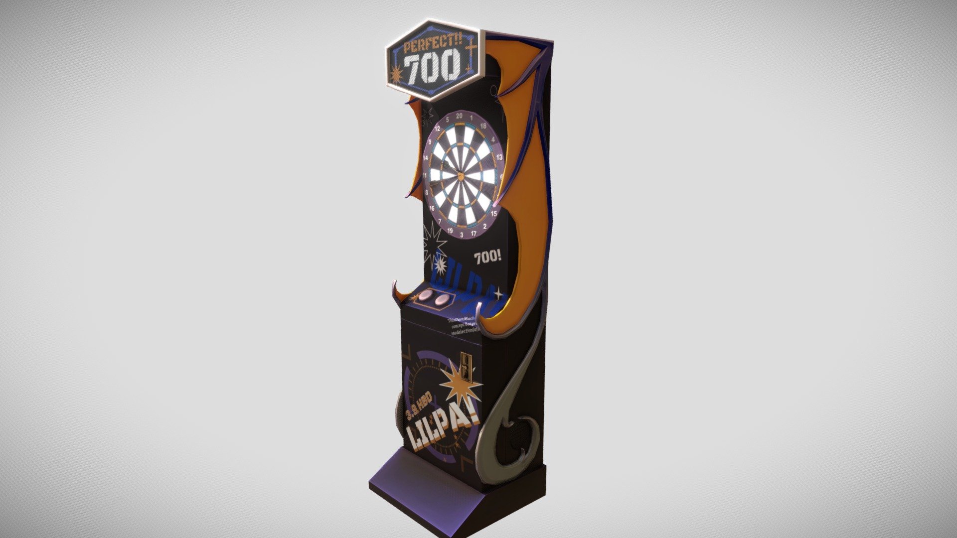 Dart_Machine & Dart(2023) - 3D model by tinypoint73 [613ab0a] - Sketchfab