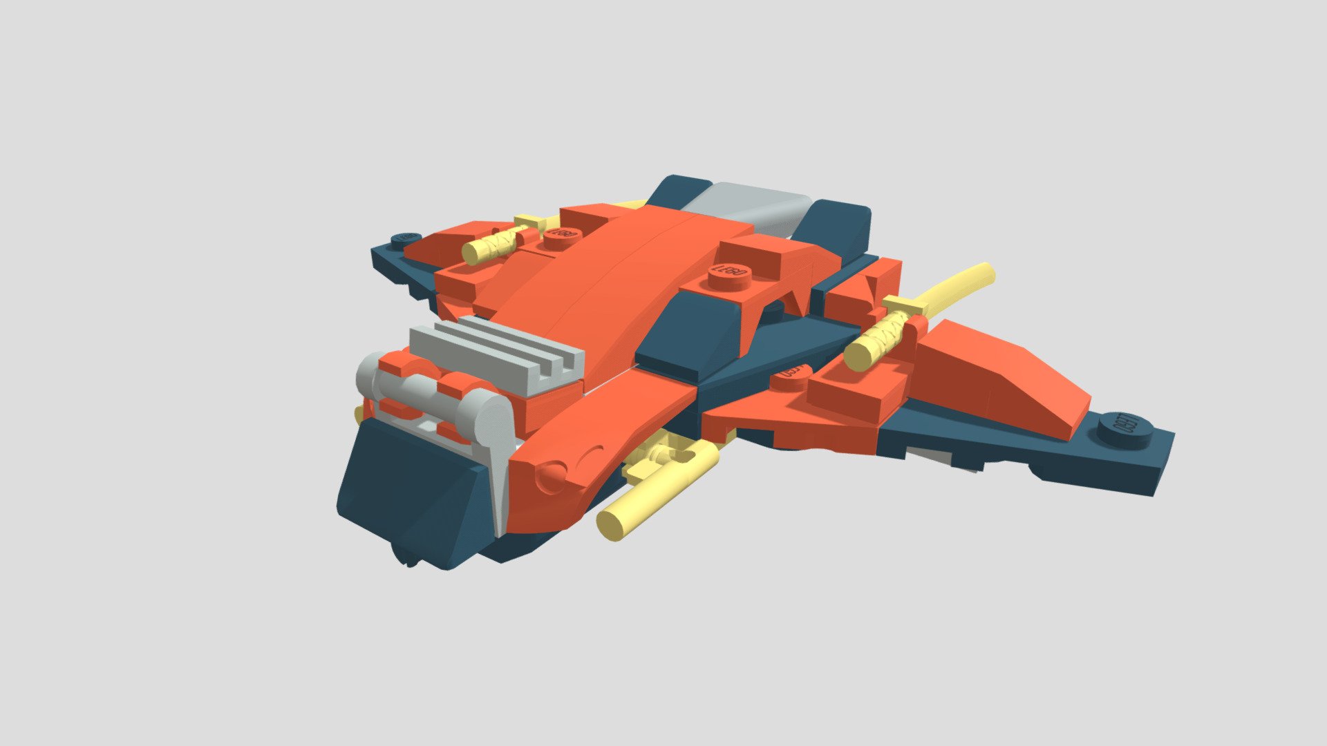 Kai Charger Bomber - 3D model by insane.adj [613d301] - Sketchfab