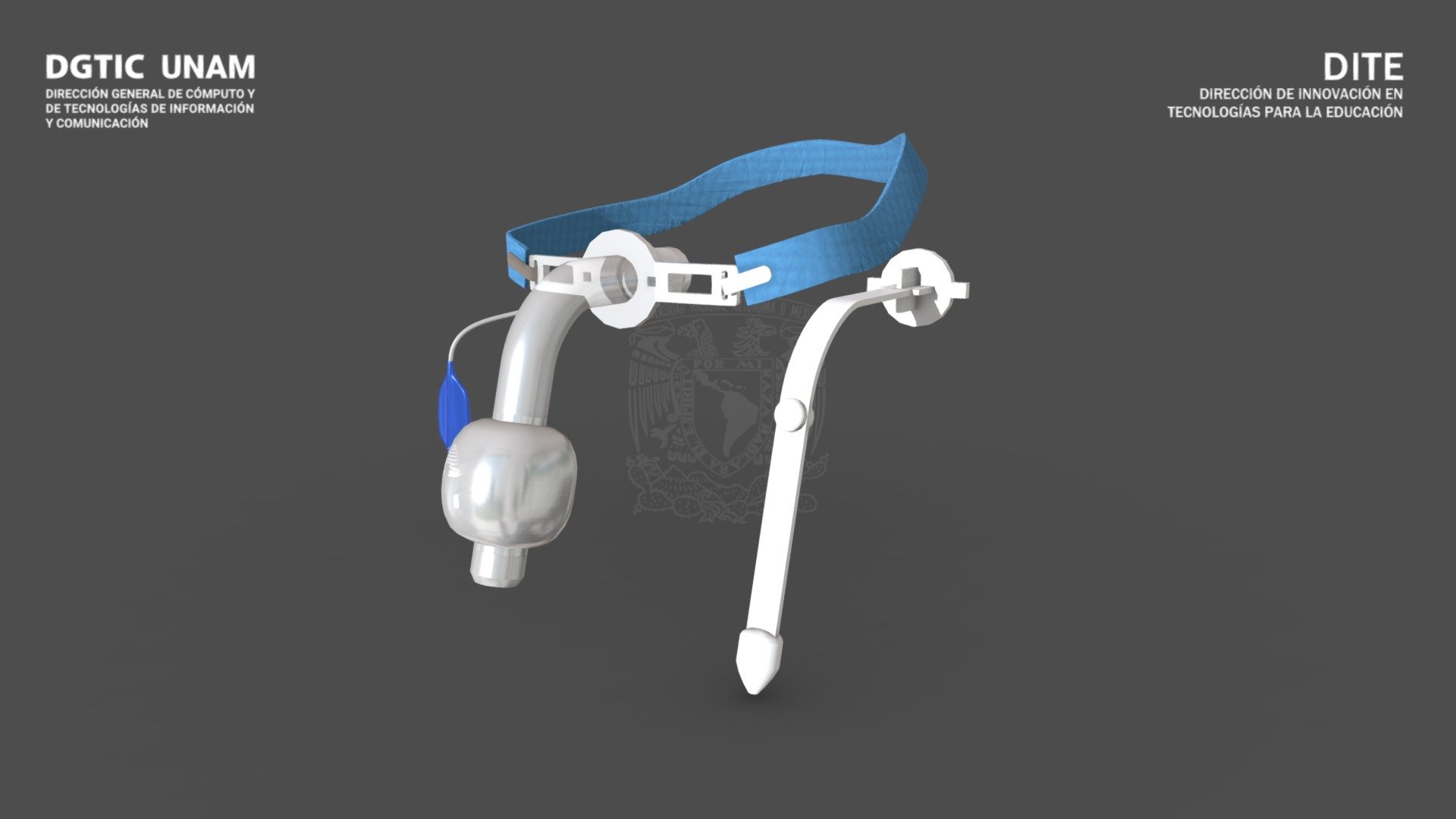 C09 Cánula de traqueostomía - 3D model by Colección de modelos 3d ...