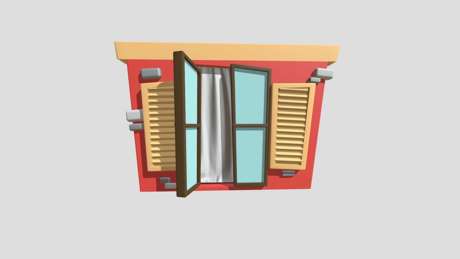 Stylized Window - 3D model by arashid23 [613e988] - Sketchfab