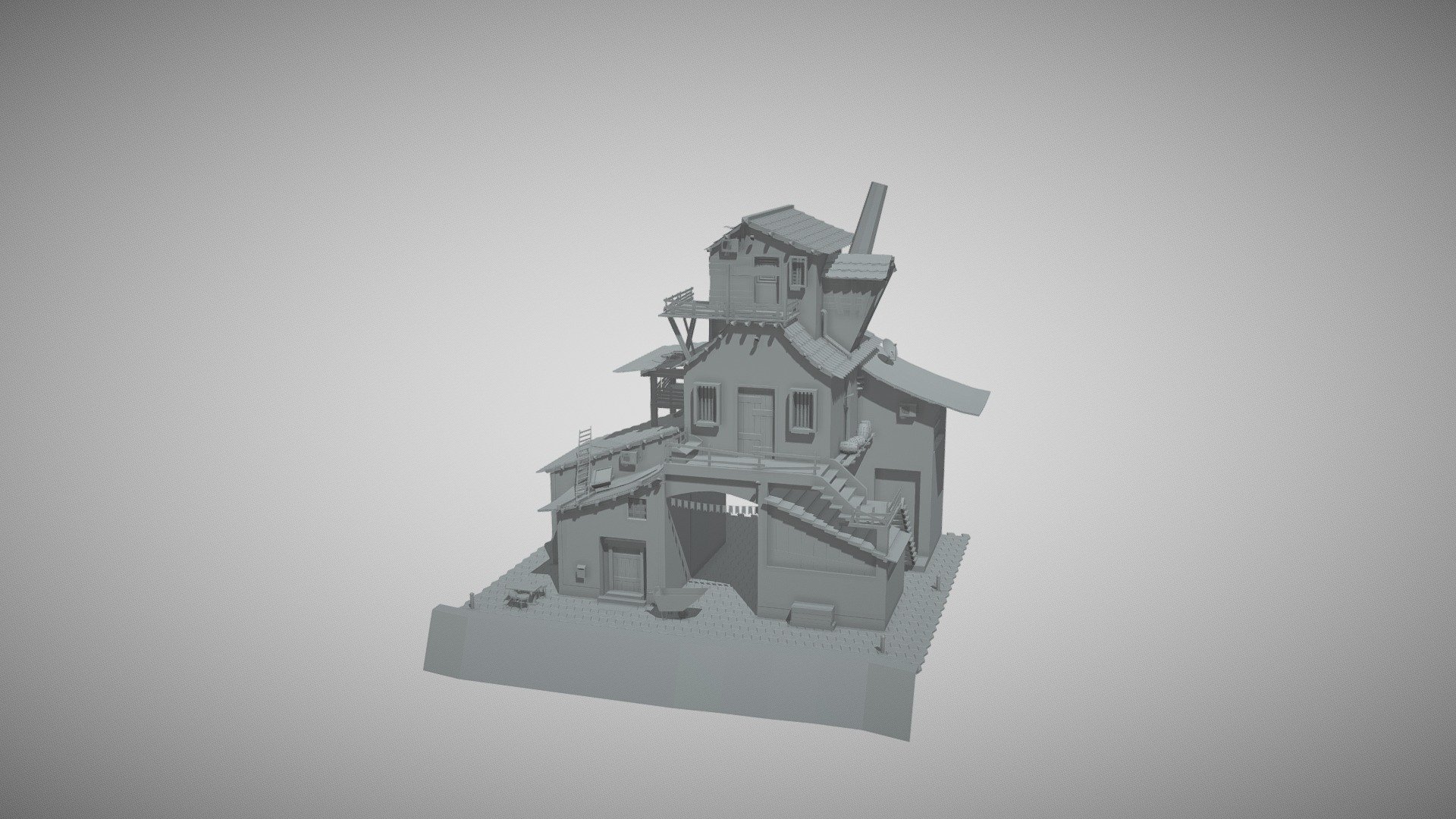 Game Home - 3D model by thalerushi [6141940] - Sketchfab