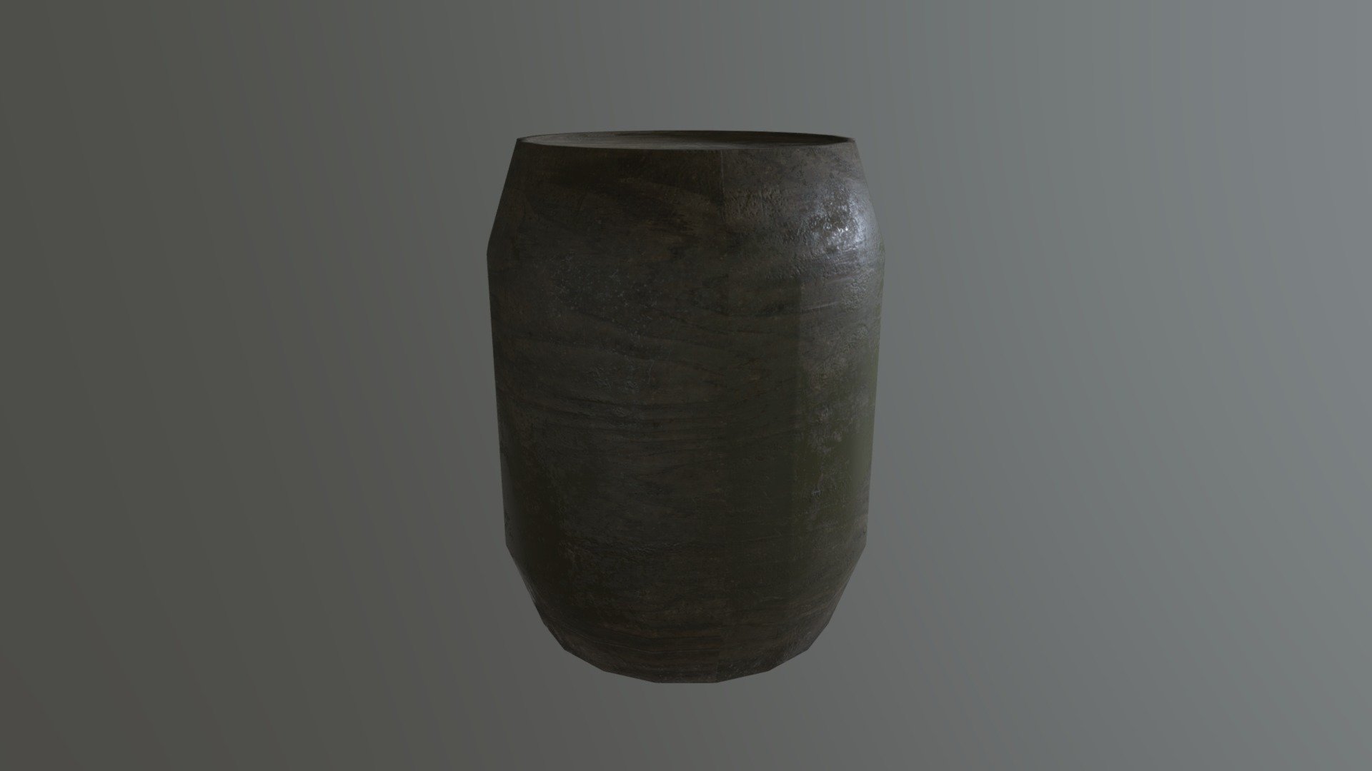 Muddy wooden barrel - 3D model by ConnorJ (@millionairhobo) [6142032 ...