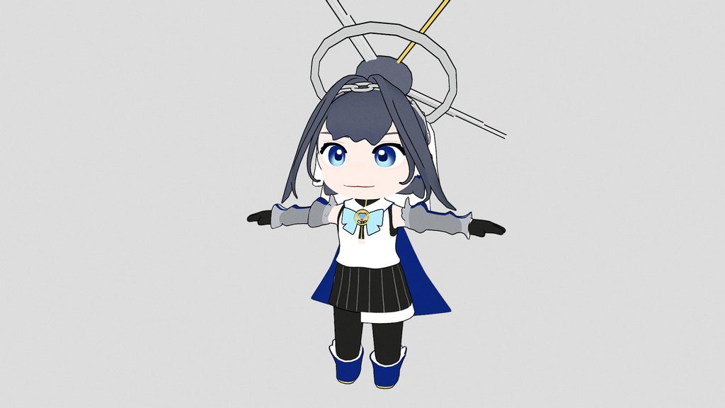 Chibi Hololive - A 3D model collection by Welloy (@hiwelloy) - Sketchfab