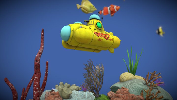 Submarine 3D models - Sketchfab