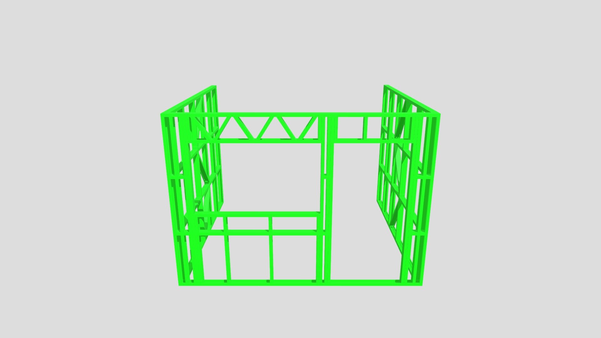 Vartech Air: Walls 3.4m x 3.015m - Download Free 3D model by Steel ...