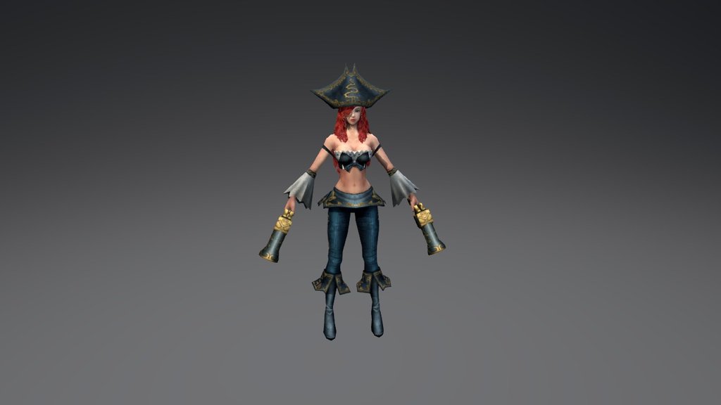 Miss Fortune - 3D model by doggi (@dogginar) [6146662] - Sketchfab