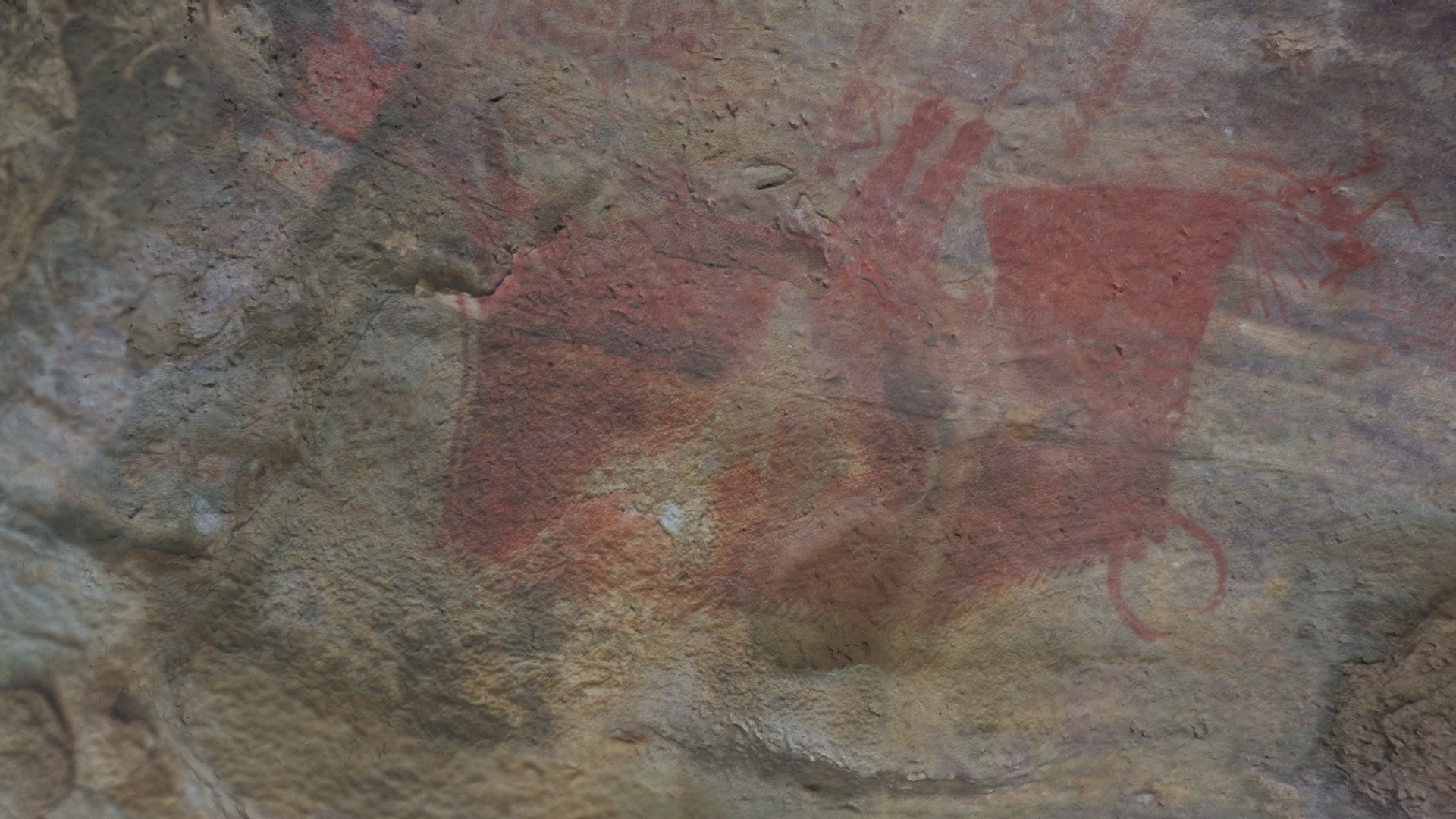 Bhimbetka15 "Boar Rock" - 3D model by AtsushiNoguchi [6147a6b] - Sketchfab