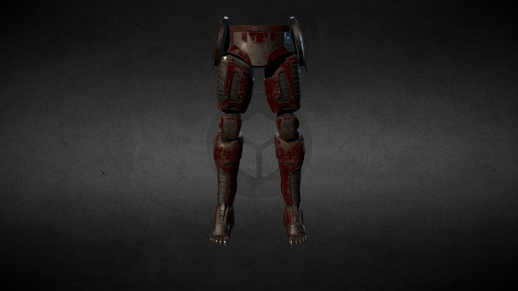 Robot Legs - 3D model by cansale [614978a] - Sketchfab