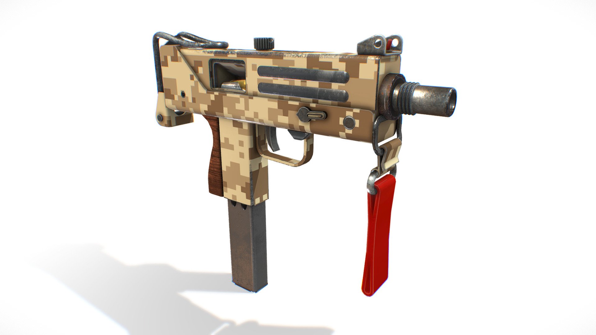 MAC-10 - Machinegun Uzi - Buy Royalty Free 3D model by Lucid Dreams ...