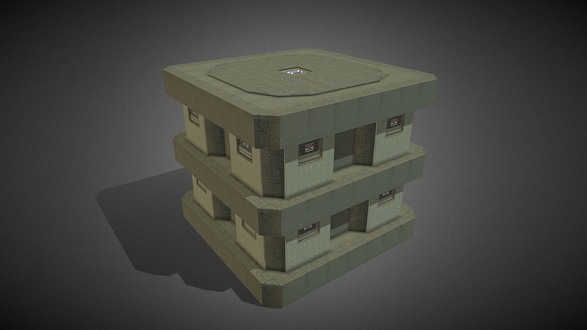 UNSC Cargo Crate [Halo] ZEO - Download Free 3D model by ZEO CMF ...
