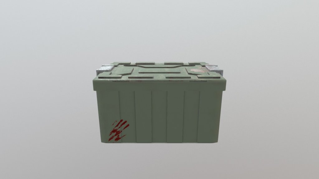 Biohazard Crate - 3D model by Handrews [614aa0d] - Sketchfab