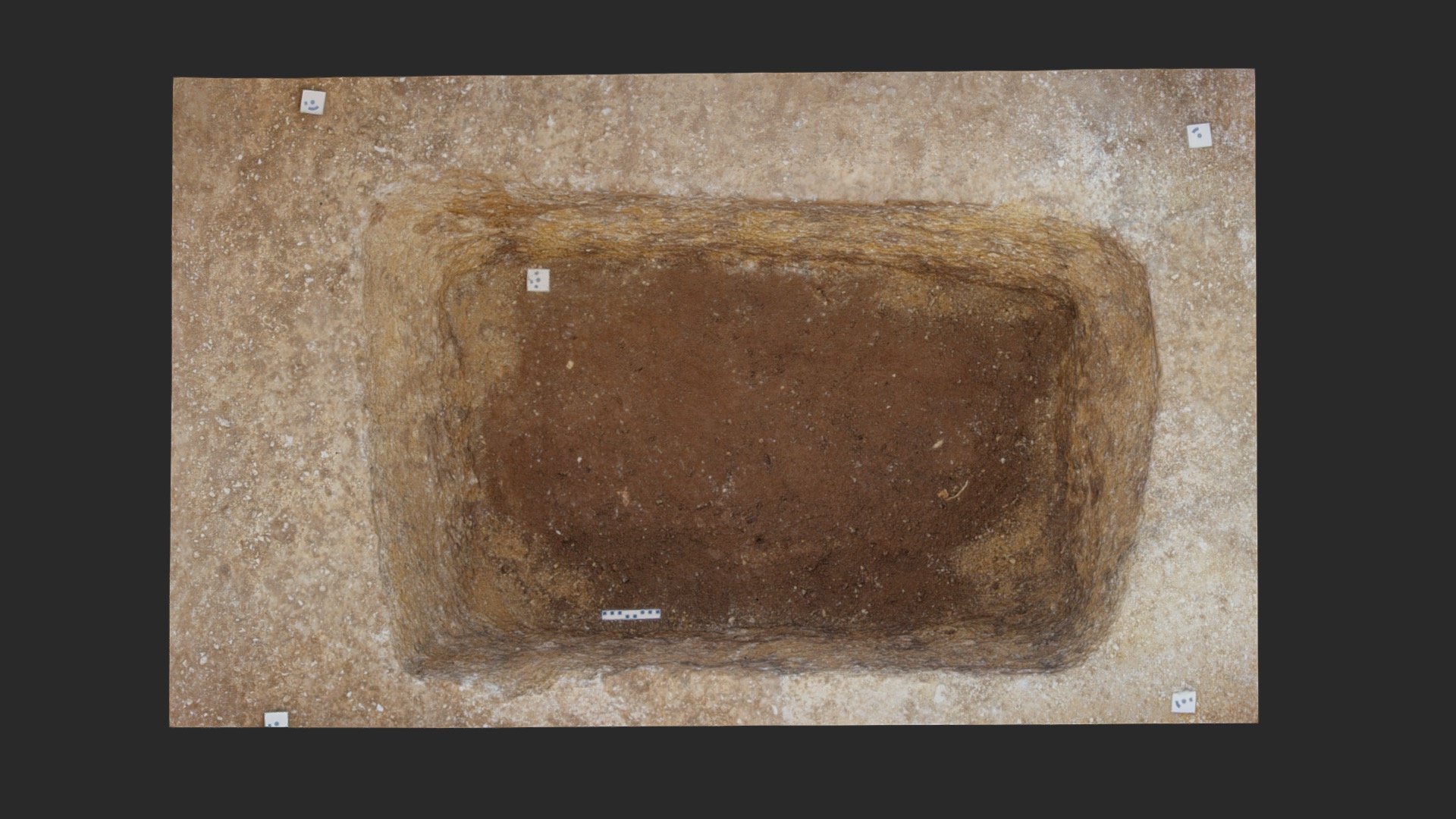 Grave in Iron Age Square Barrow (stage 3) - 3D model by Professor ...