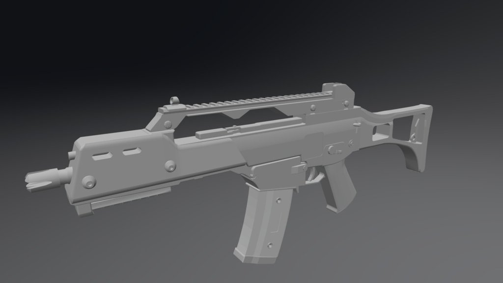 G36C By RSC - Download Free 3D model by Rubén Serrano (@virtuscherry ...