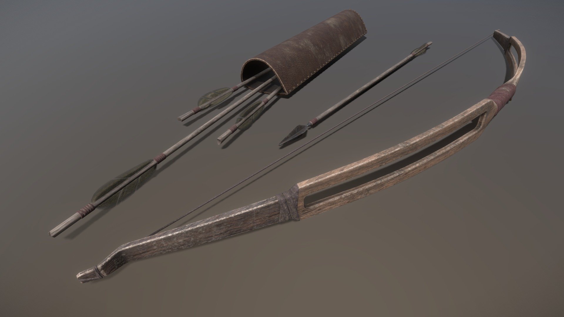 Bow - 3D model by 1sk8element [614ec72] - Sketchfab