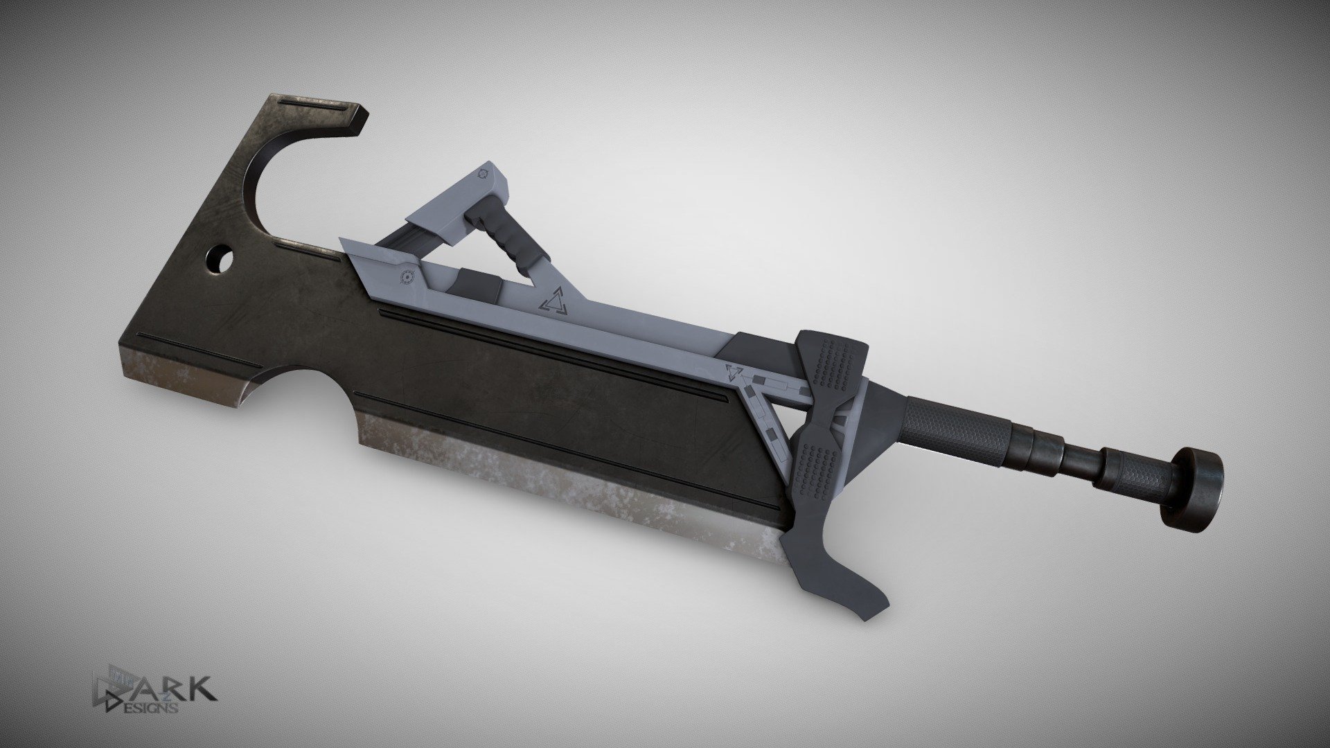 Scifi Cleaver - Buy Royalty Free 3D model by dark-minaz [614f576 ...