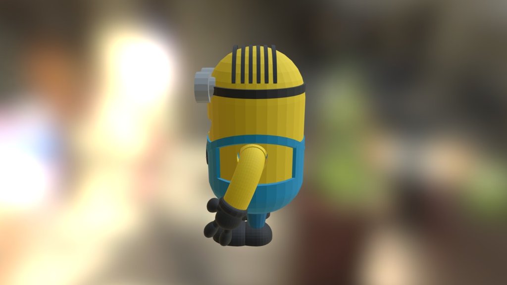 Minion (The Hand Can Move!) - Download Free 3D model by Tal3D [614f985 ...