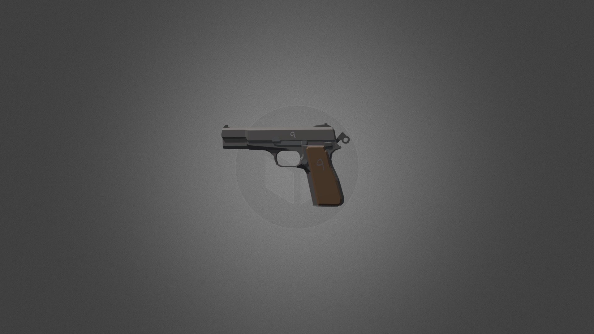 Buck's MK1 9mm - Download Free 3D model by Jane.FJ [615014b] - Sketchfab