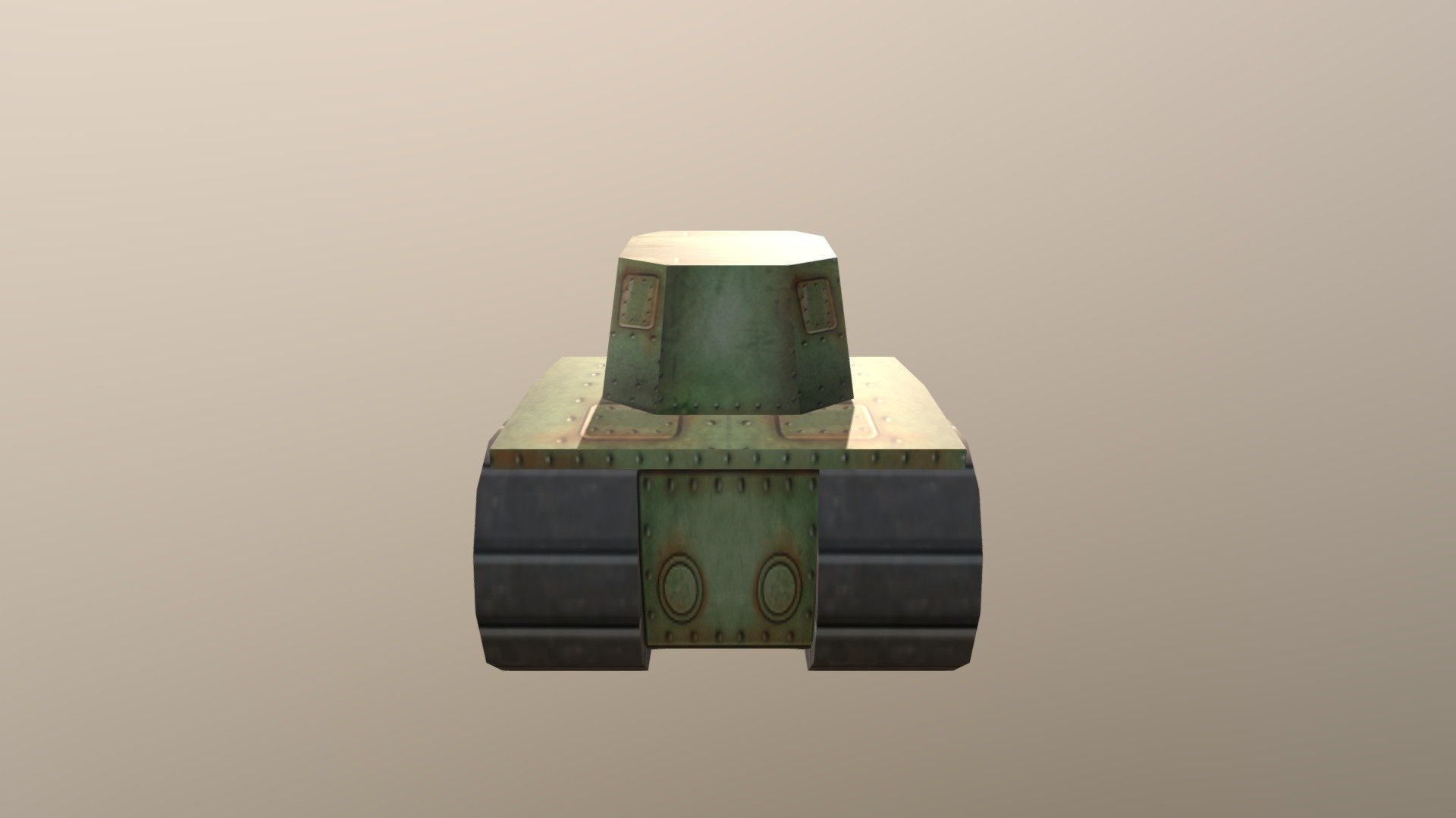Low Poly Tank Export 1 - 3D model by AaronBlake [6150175] - Sketchfab