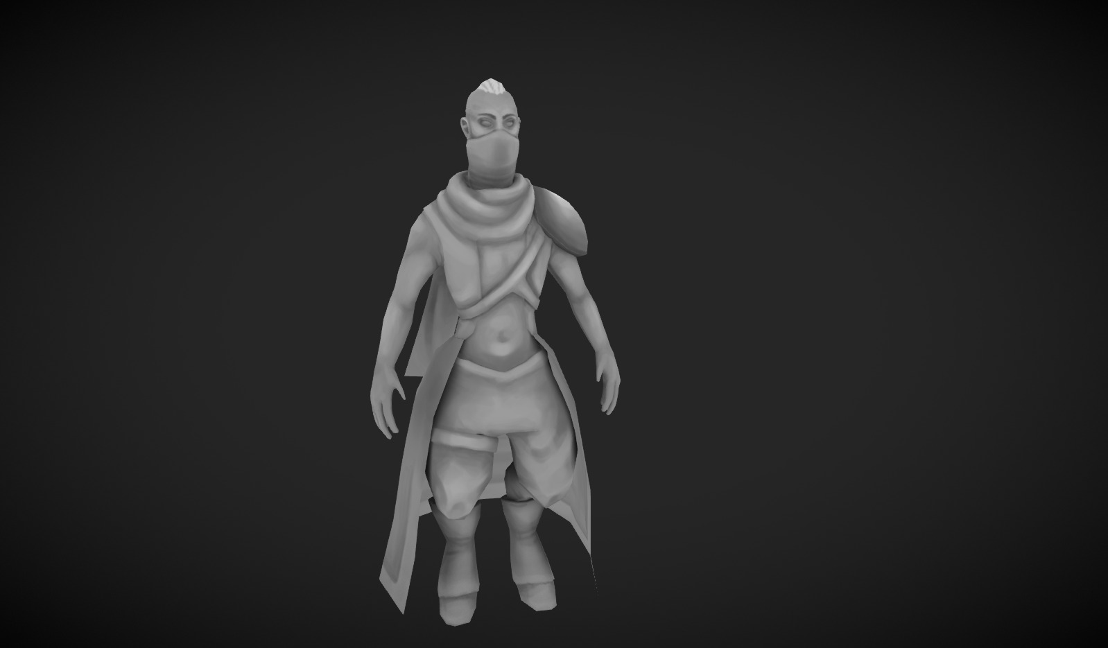 Hand painted grey-scale Rath'hun WIP - 3D model by DeKlerkDaz [6150324 ...