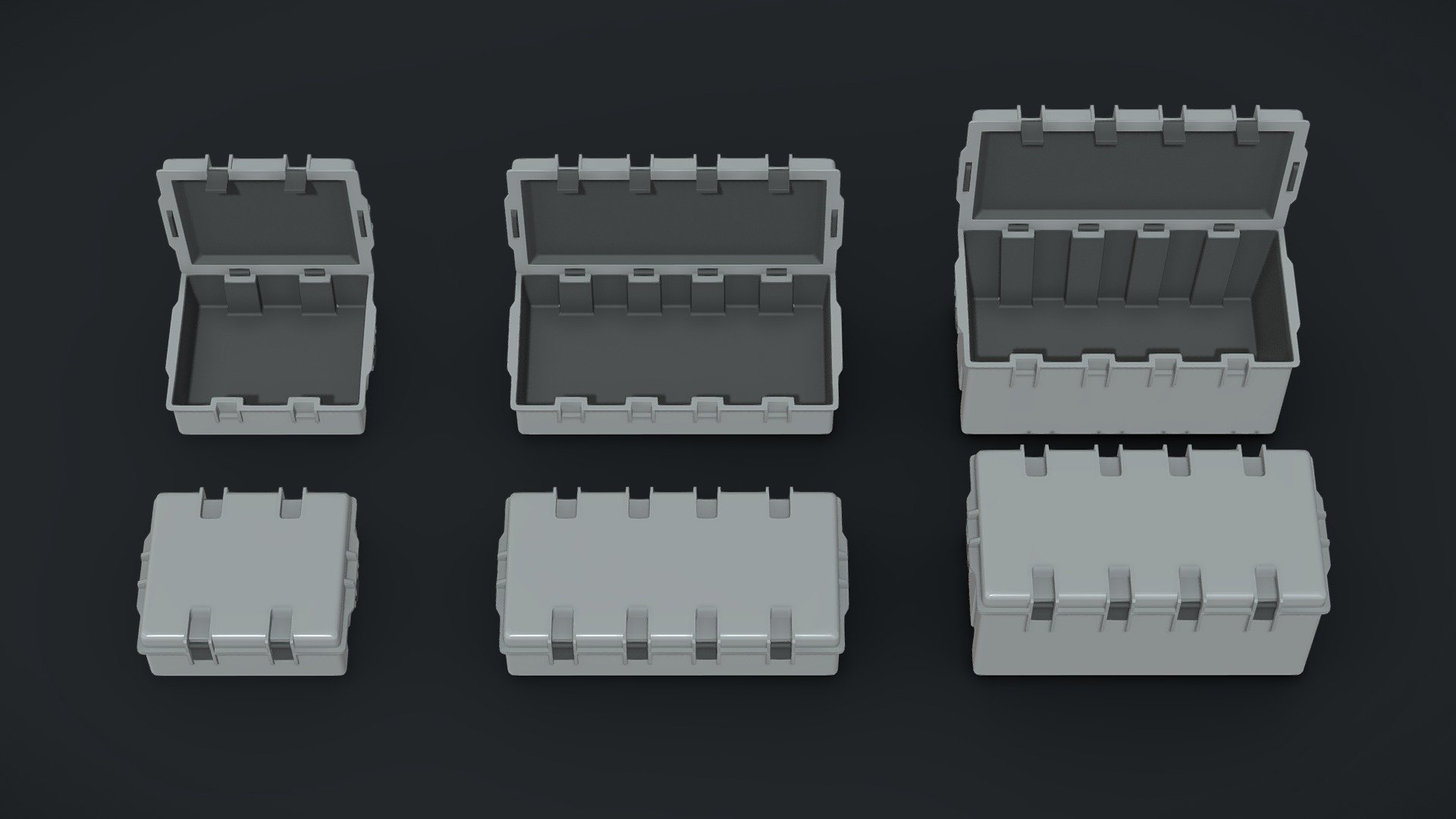 FMB_Military Crates_01 - Download Free 3D model by FreeMeshBase ...