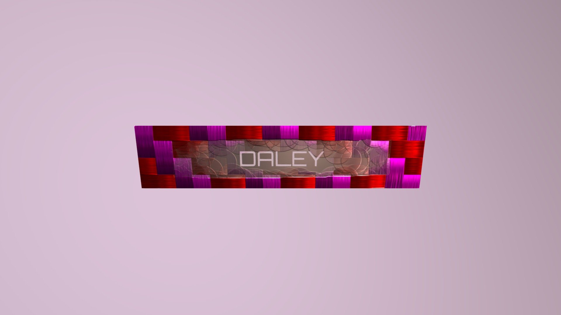 NamePlate - 3D model by cedaley [6152b19] - Sketchfab