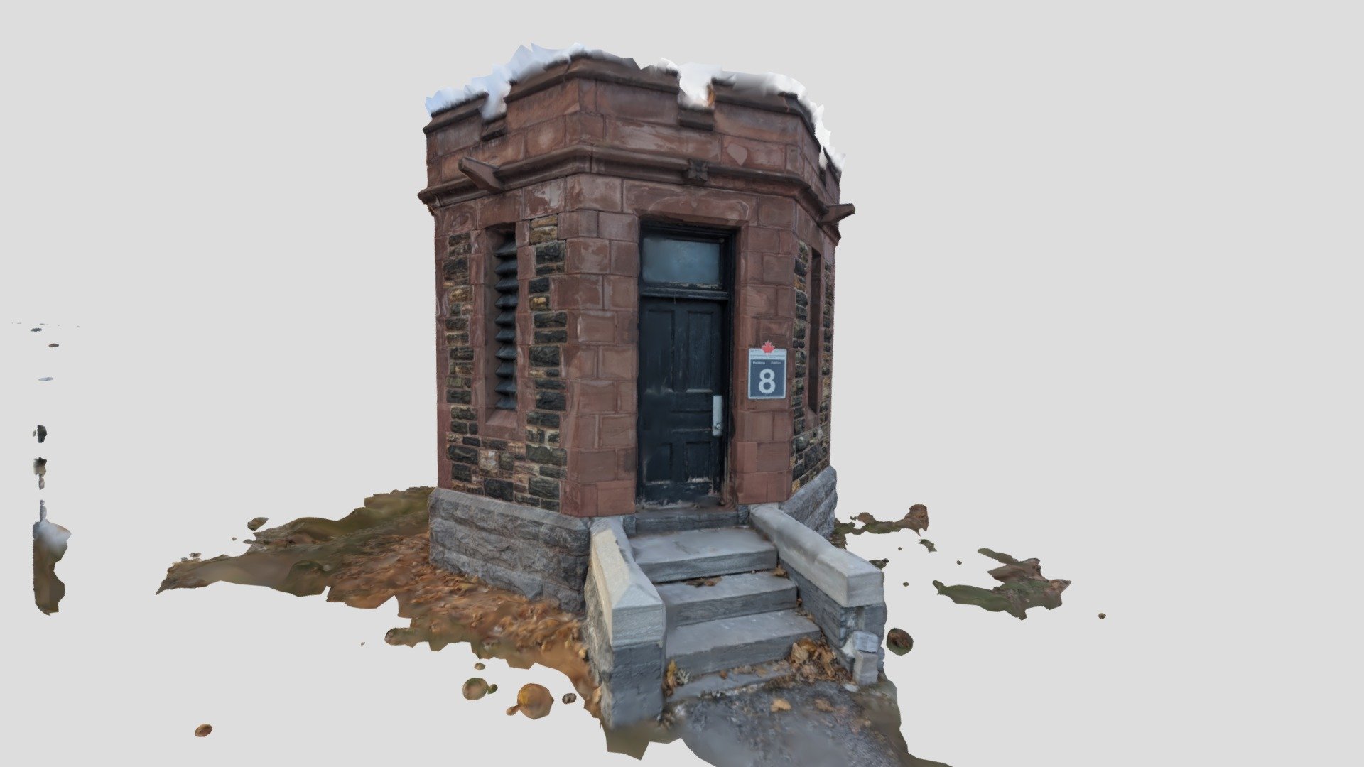 Azimuth Mark - Dominion Observatory - Download Free 3D model by aamir ...