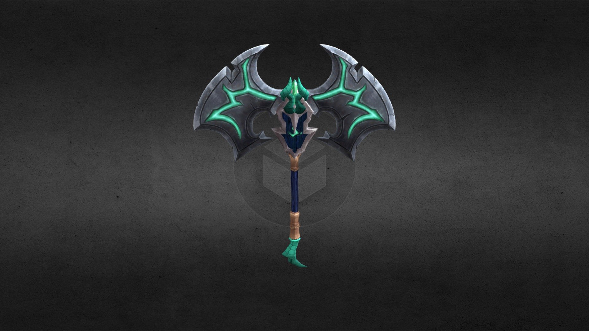 Demonic Demise // DAE Game Art Weapon - 3D model by annaborisovich ...