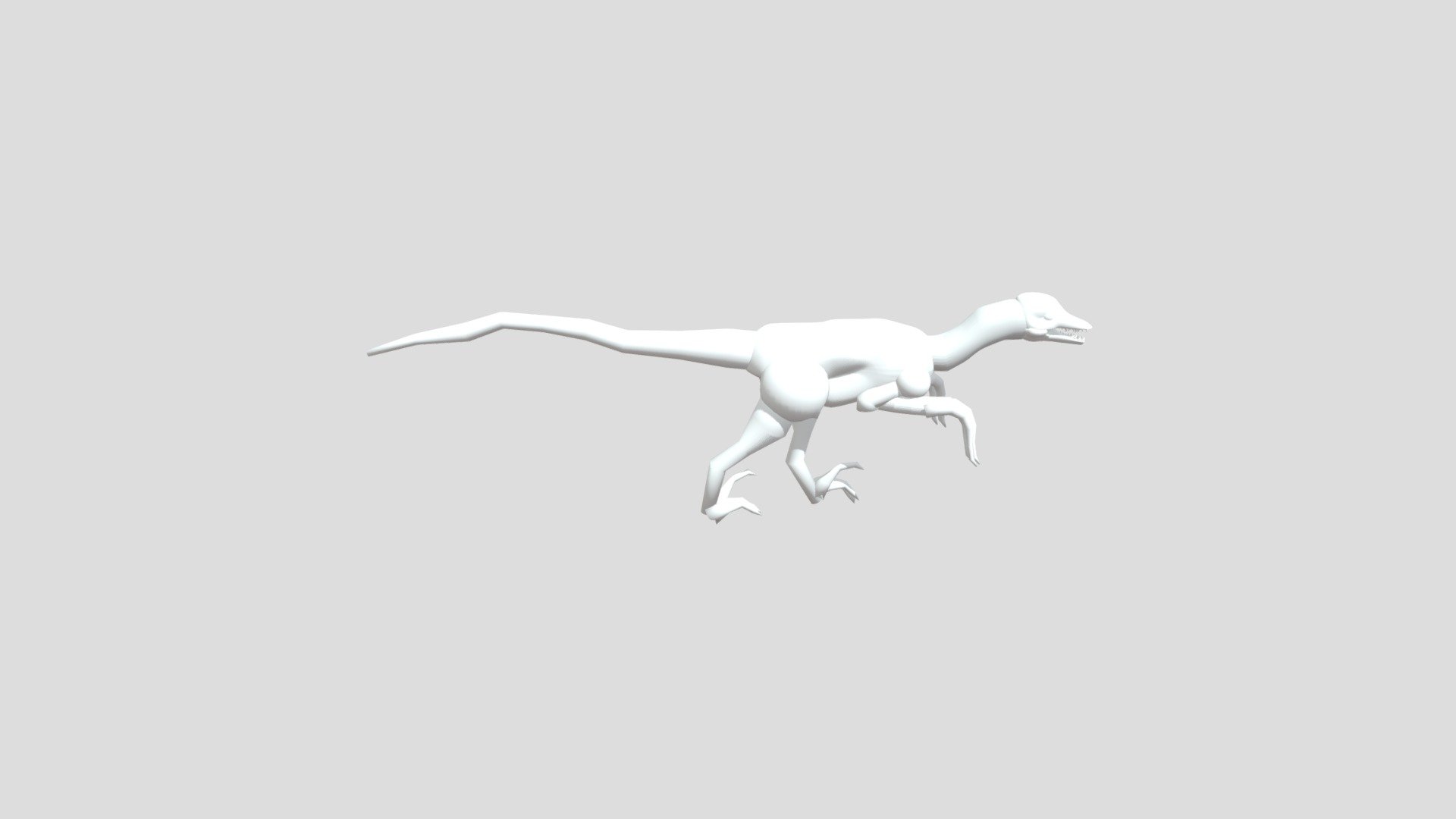 Velociraptor - Download Free 3D model by TsUndersprite [6156361 ...