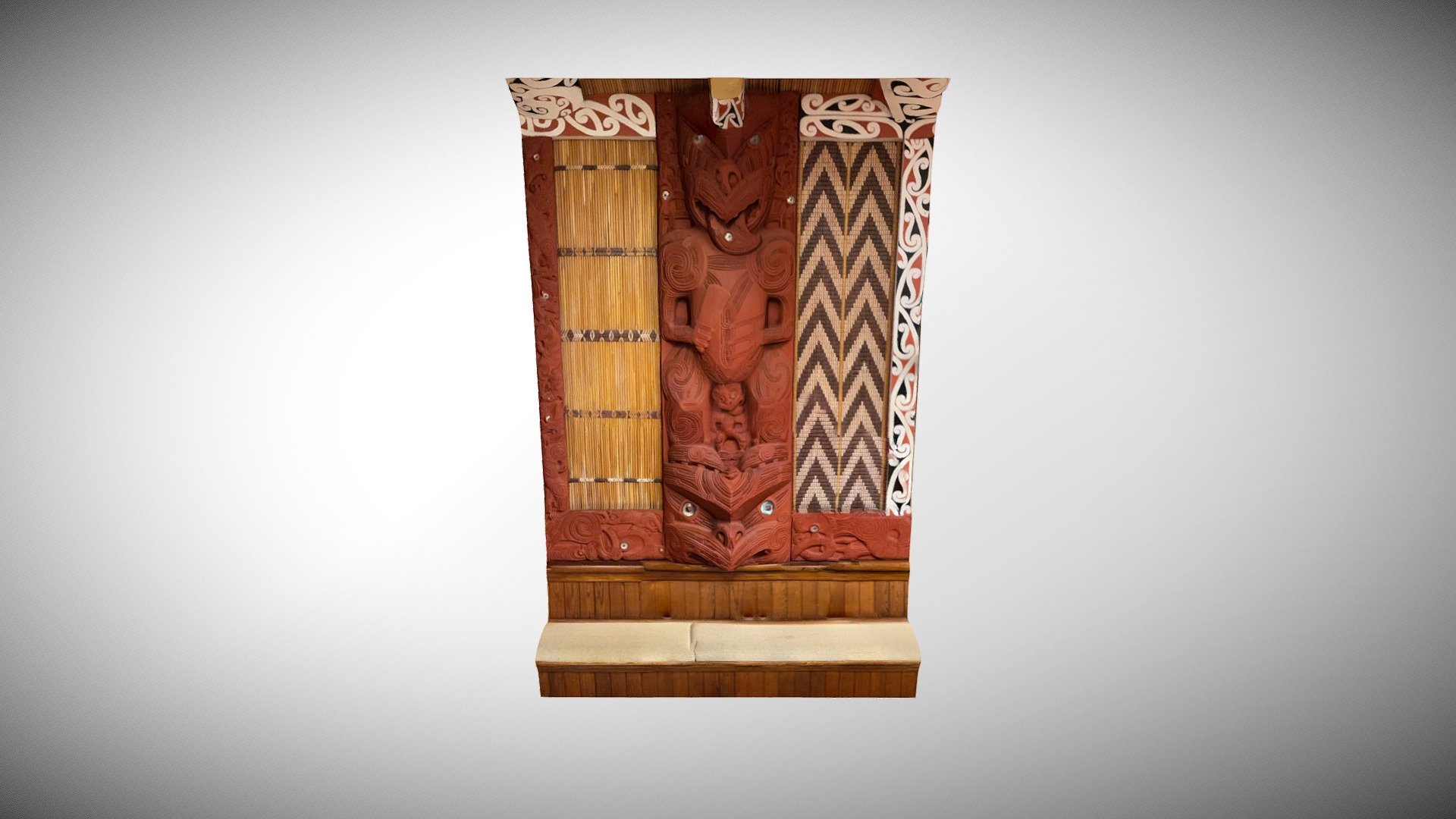 1 TŪAKA/MĀHINĀARANGI (Kahungunu Marae, Nuhaka) - 3D model by Native ...