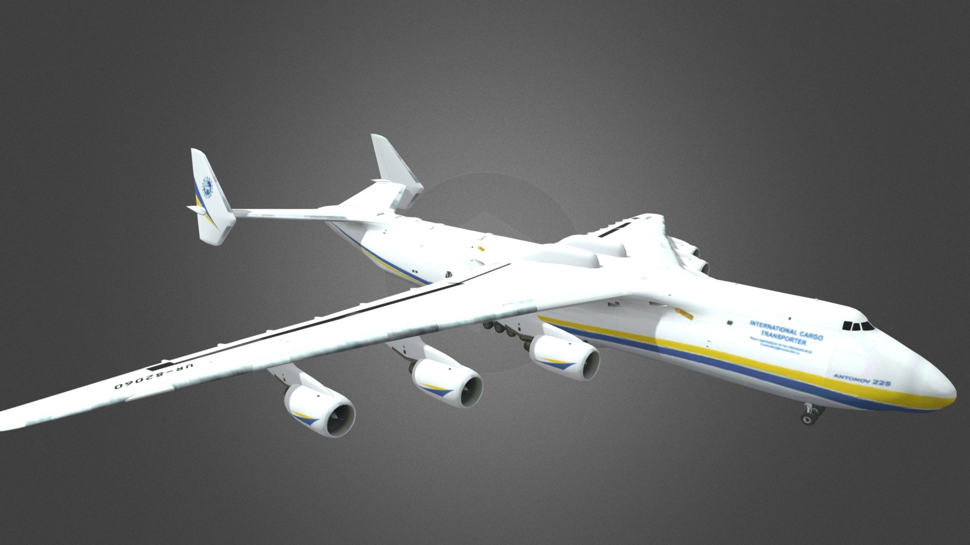 Antonov AN-225 - Download Free 3D model by KOG_THORNS (@ioai25312 ...