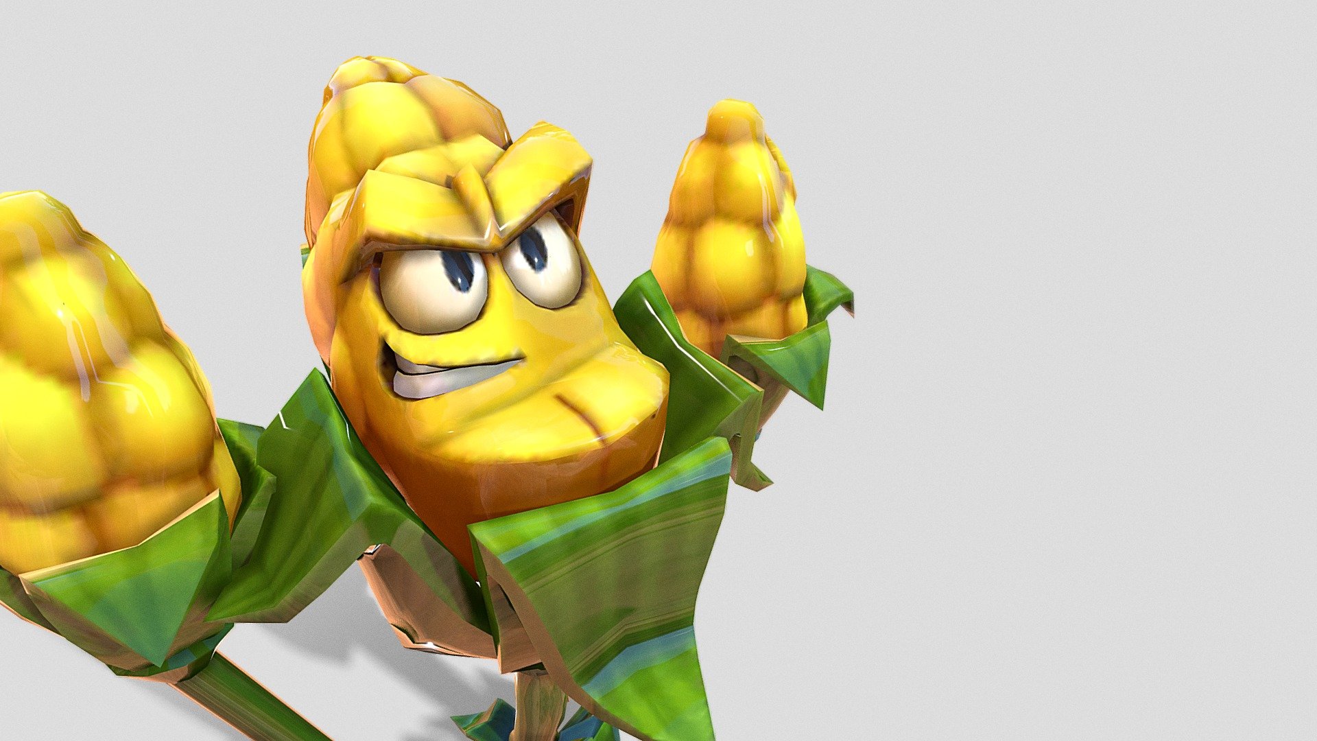 Plants vs Zombies 3 Pre-Alpha - Kernel corn - Download Free 3D model by ...