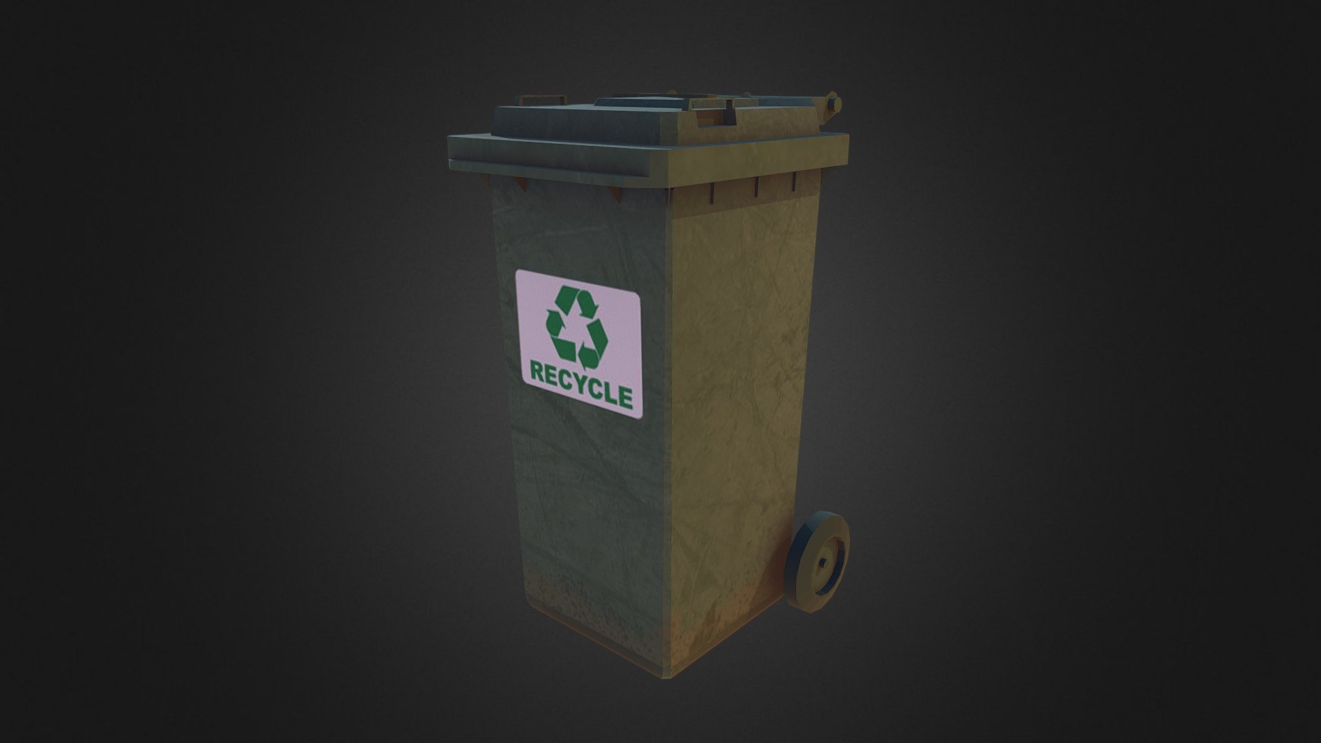 Garbage Bin - 3D model by Galfr (@AndrewJ) [6159600] - Sketchfab