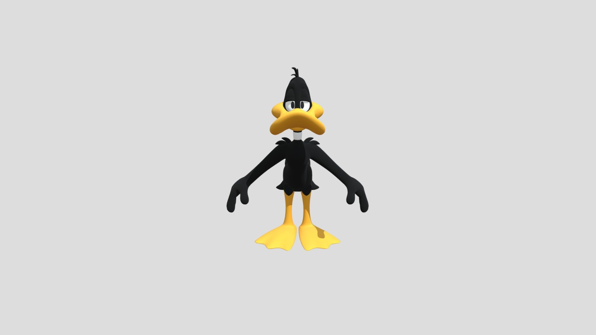 Daffy Duck - Download Free 3D model by anderlenolan [6159be5] - Sketchfab