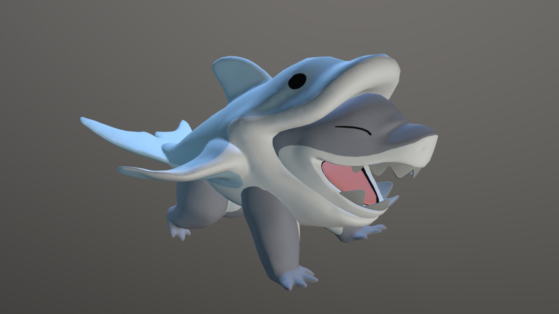 Jeff The babyshark (marvel) - Download Free 3D model by Valefor ...